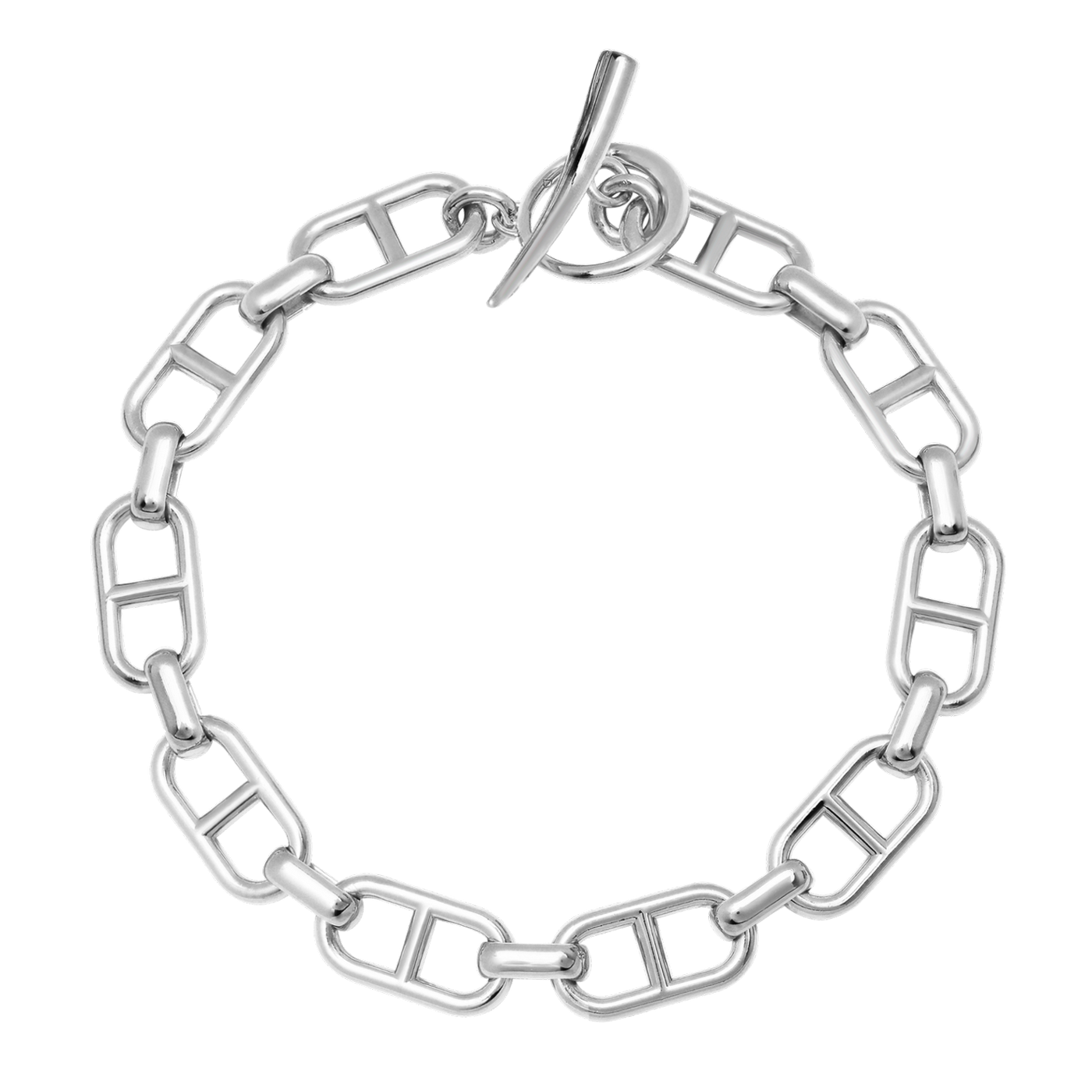 Stirrup Chain Bracelet with Tusk Clasp | Gabriela Artigas + CO