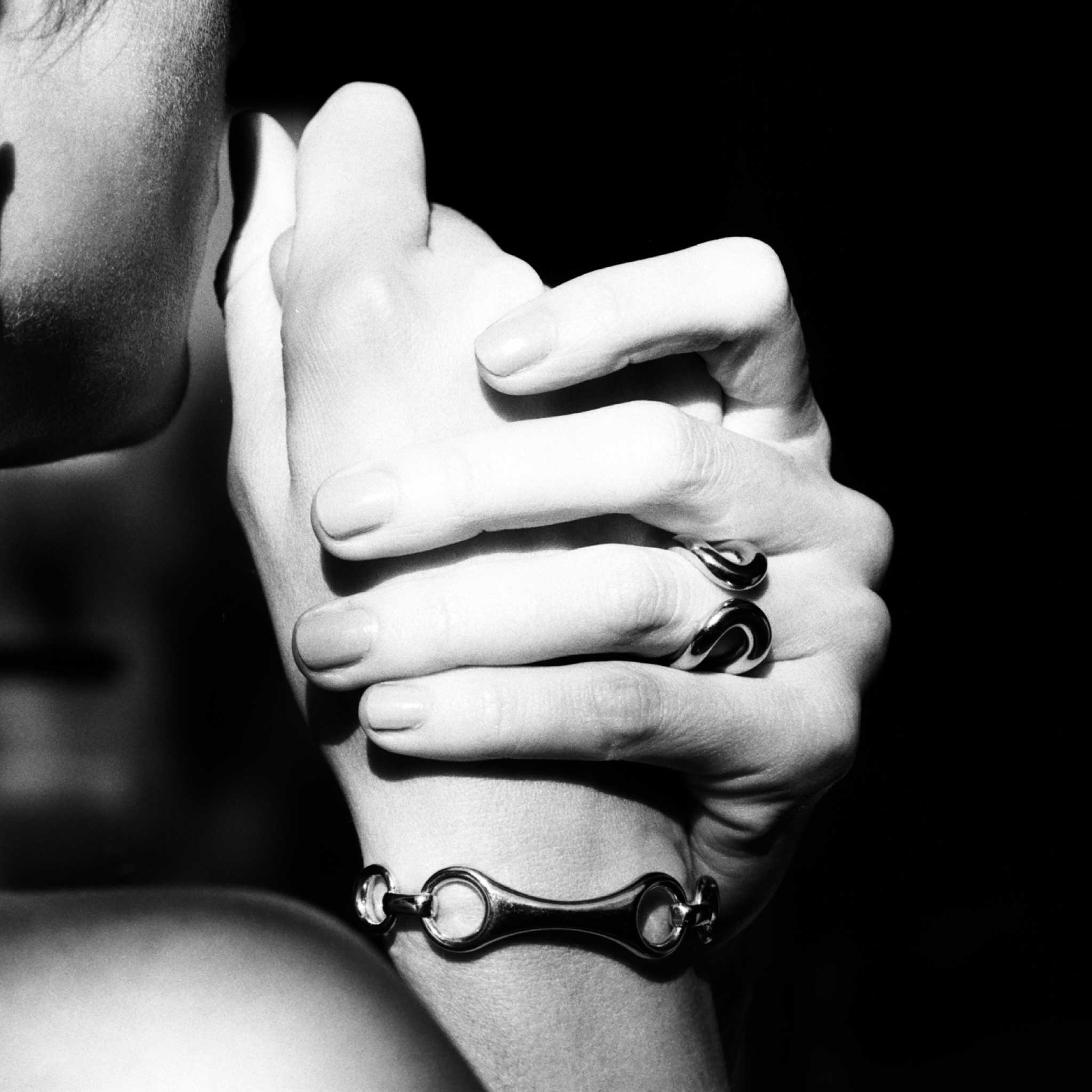 Triple Linked Double Beam Cuff